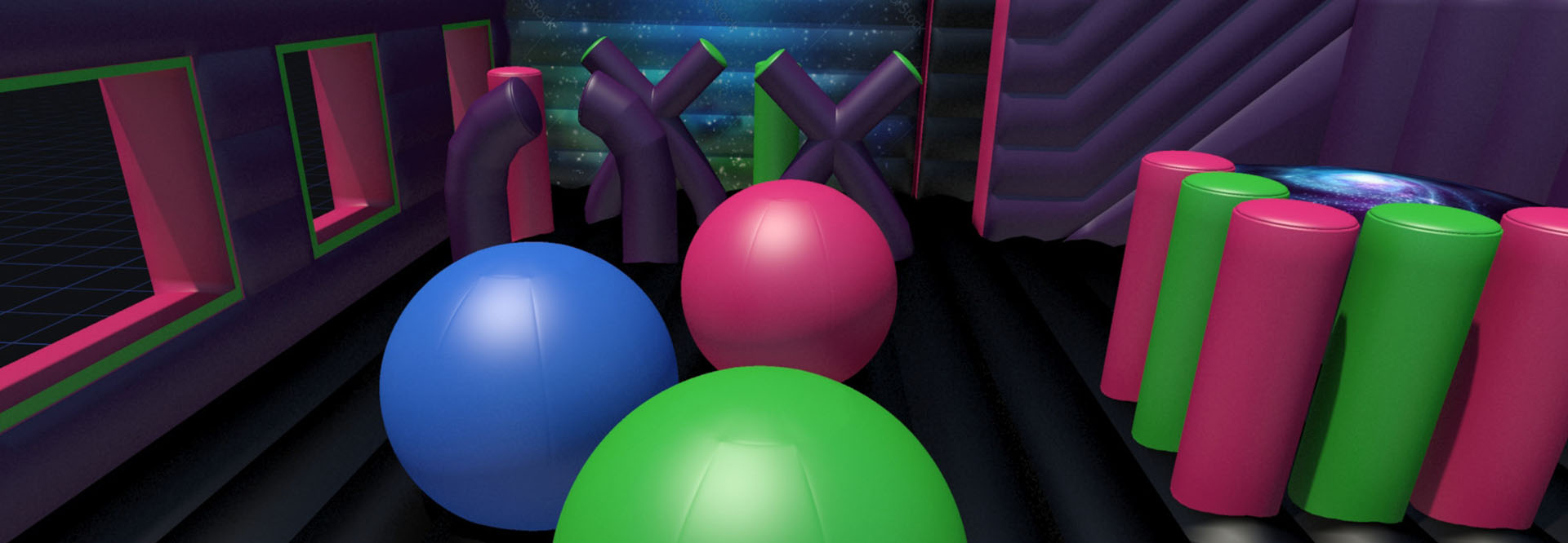 Gillingham's New Inflatable World - Space Inflaters