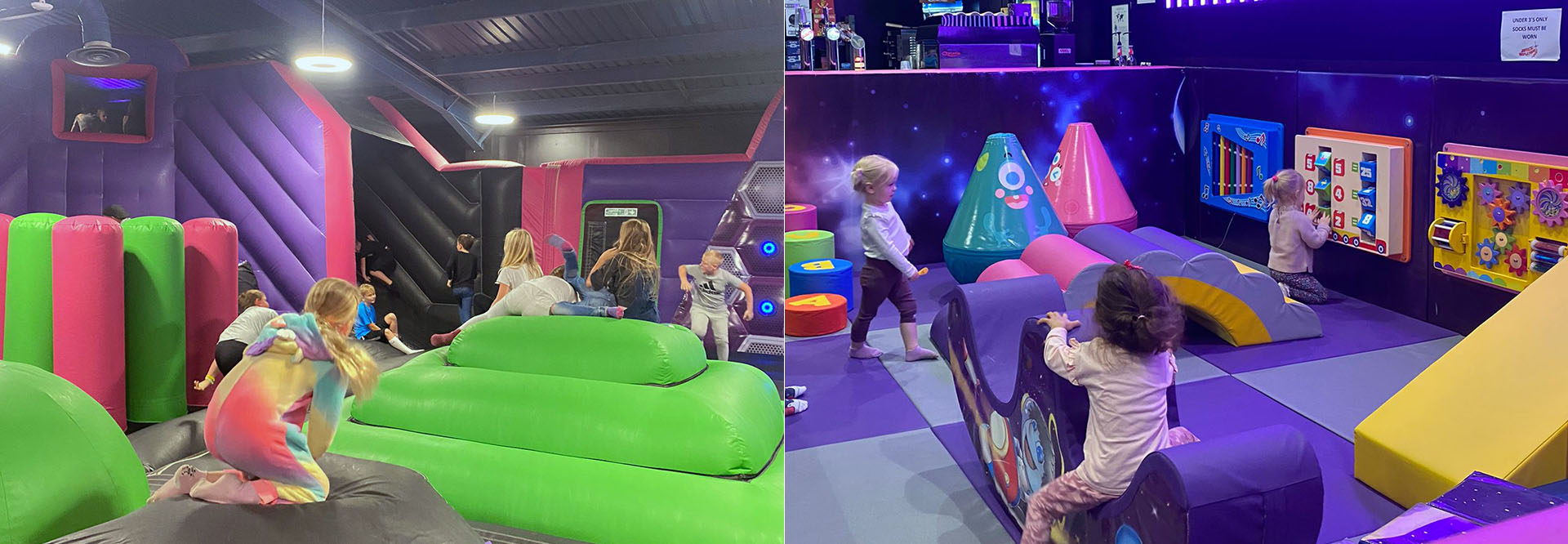 Gillingham's New Inflatable World - Space Inflaters